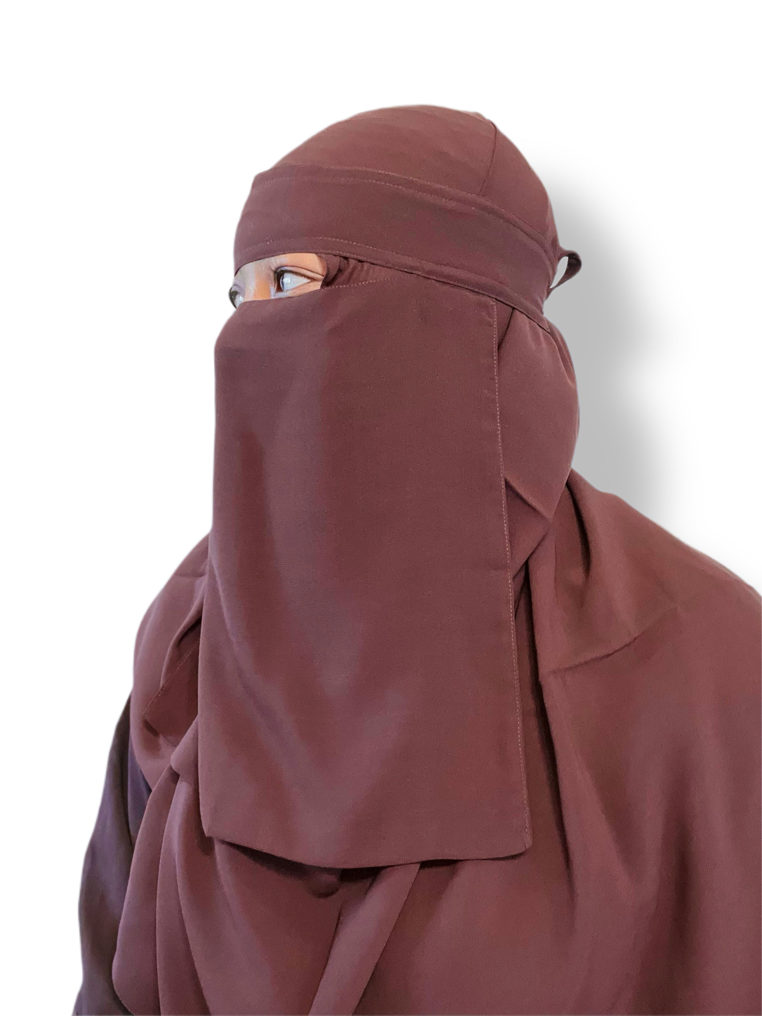 Abiya "Chocolate" Set – Kylia's Abaya Boutique