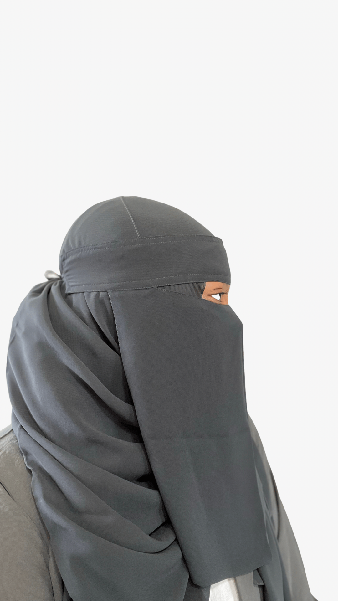 Abiya "Charcoal" Set – Kylia's Abaya Boutique